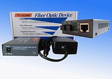 Converter LAN to Fiber Optic 10/100 Mbps Netlink HTB 3100 A/B - 1 ...